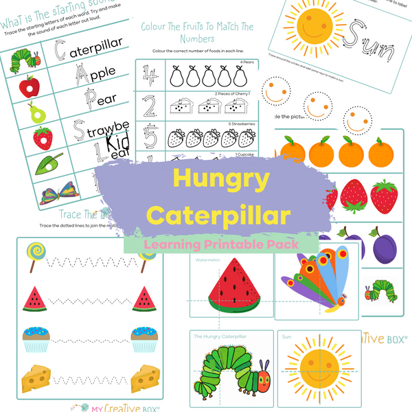 Hungry Caterpillar Digital Learning Pack - My Creative Box