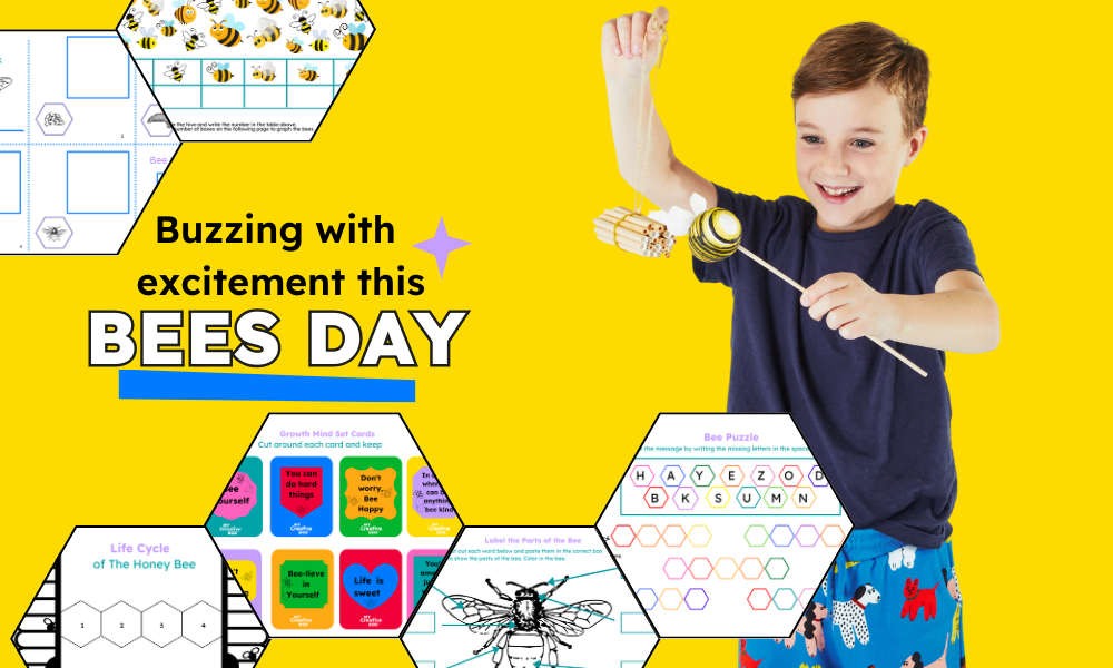 5 Buzzing Ways to Celebrate World Bee Day with Kids | My Creative Box