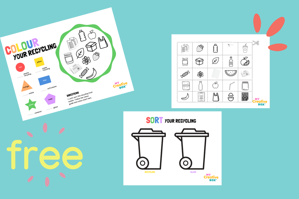 Easy Recycling Activities for Kids - My Creative Box