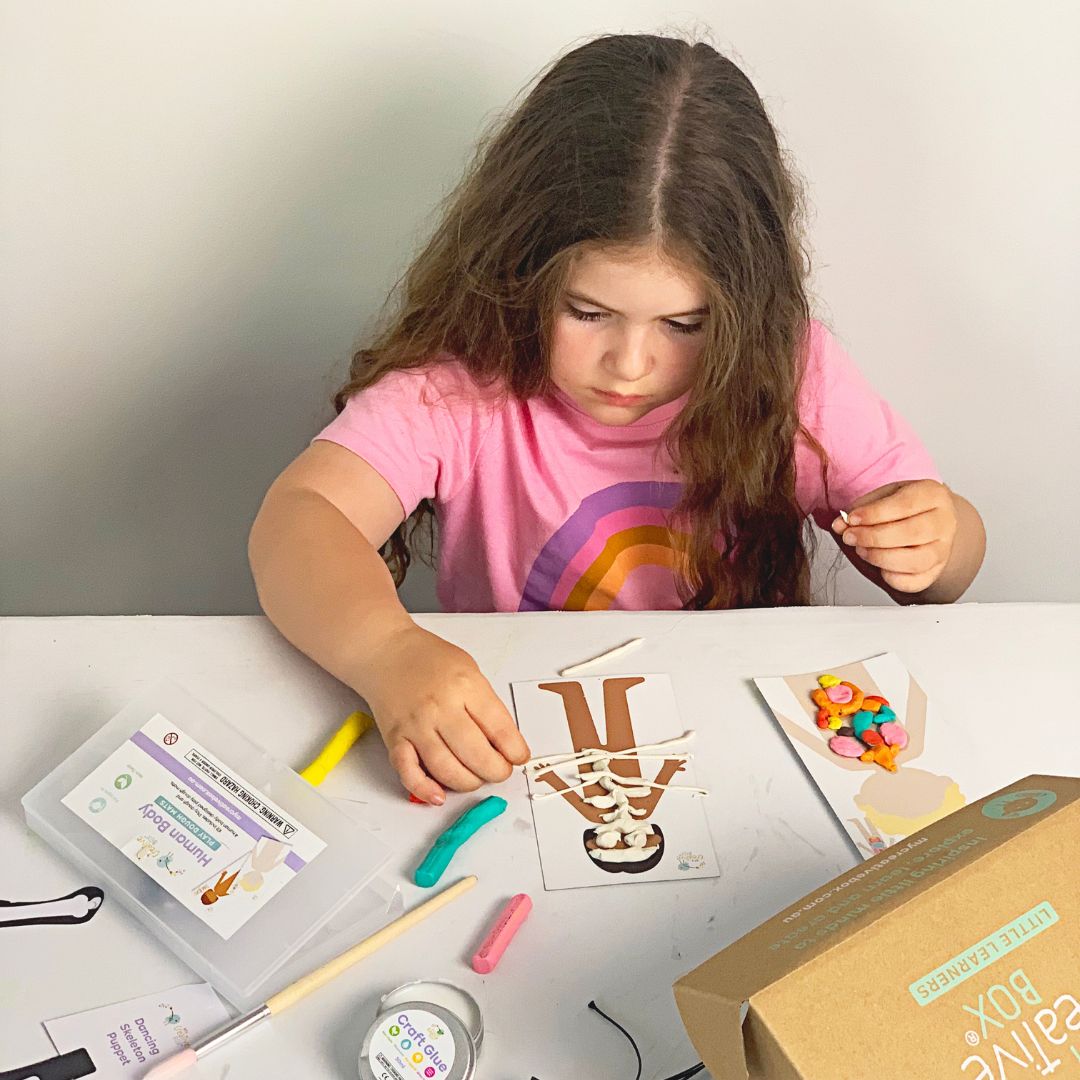 Human Body STEM | Educational Craft Box | Kids Science Activity Kit ...