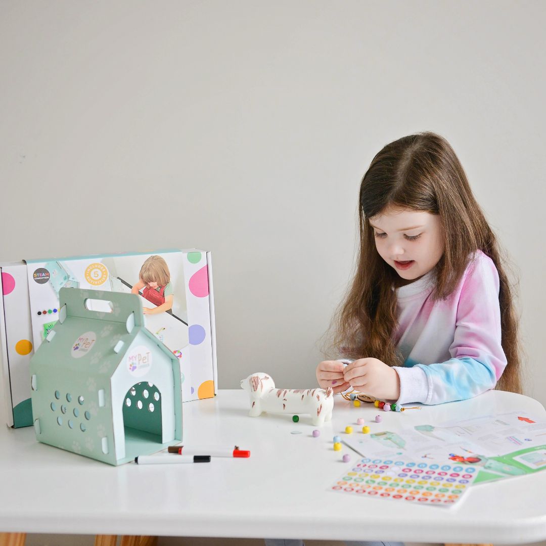 Teach Kids about Animals | Pets Activity Box | Creative Box Craft Fun ...